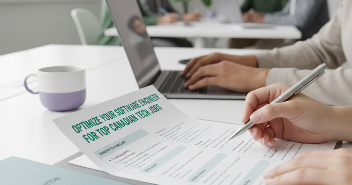 Optimize Your Software Engineer Resume for Top Canadian Tech Jobs
