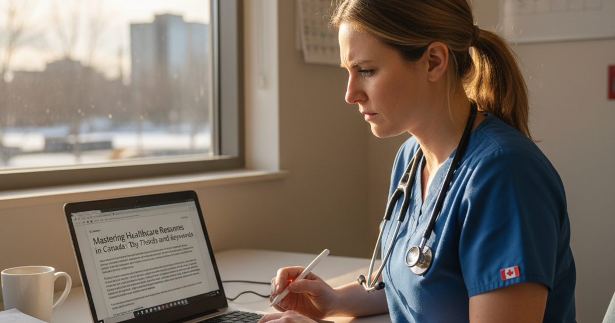 Healthcare Resumes Canada 2026: 7 Tips to Stand Out