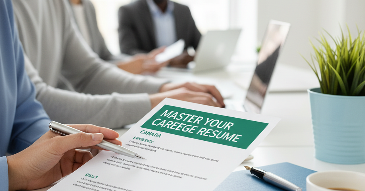 Master Your Career Change Resume in Canada