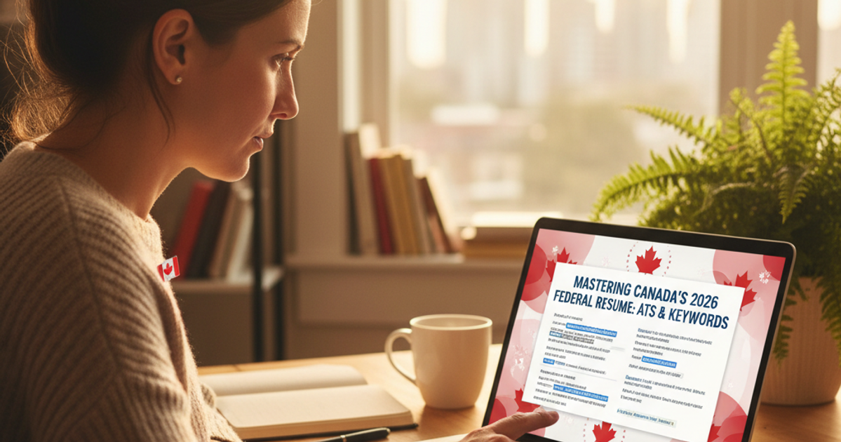 Master Canada's 2026 Federal Resume: ATS Tips & Keywords...