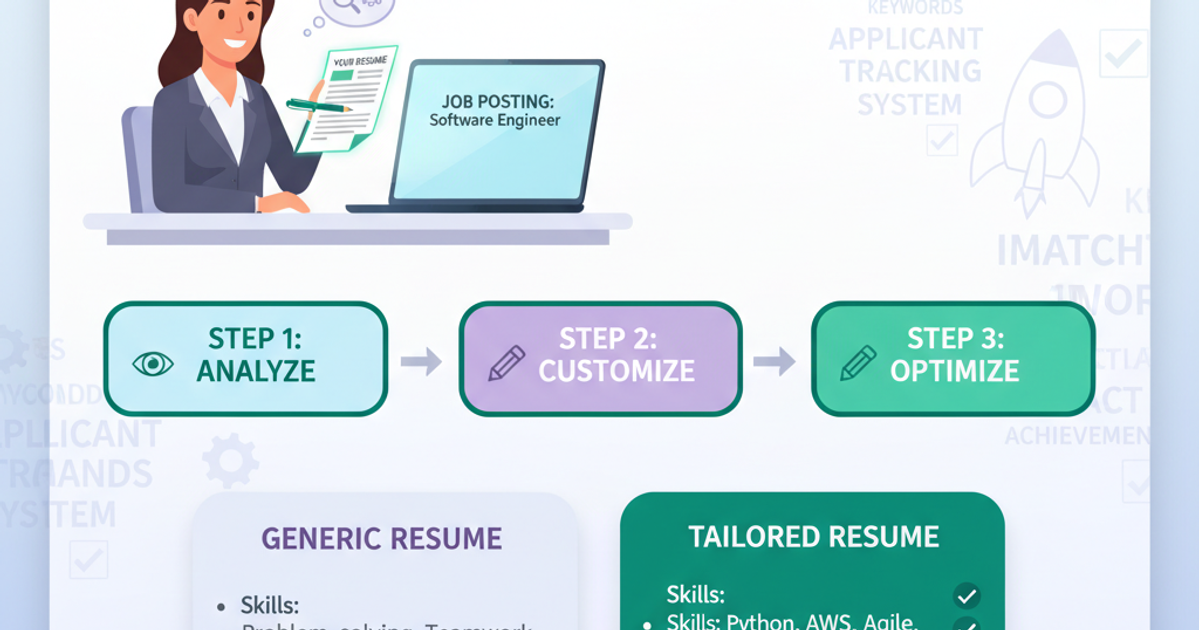 Tailor Your Resume for Every Job: Expert Tips & Examples