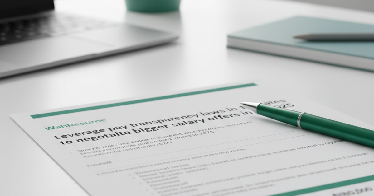 Use Pay Transparency Laws to Negotiate Higher Pay 2025