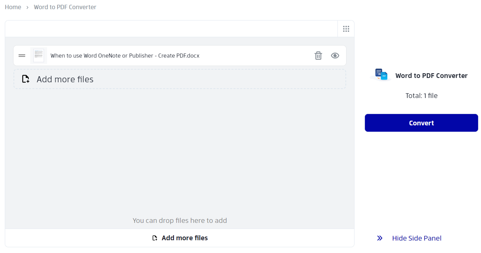 How to Convert Docx to PDF without Word