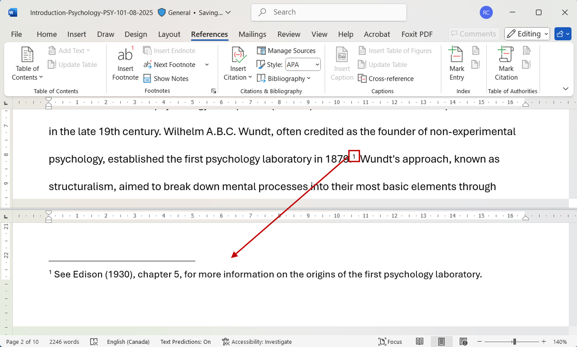 How to Add Footnotes in Word
