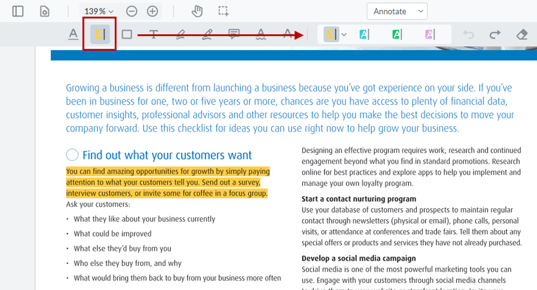 How to Annotate a PDF