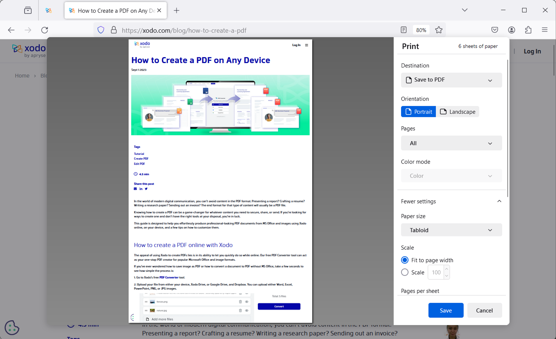 How to Save a Webpage as PDF (on Every Browser)