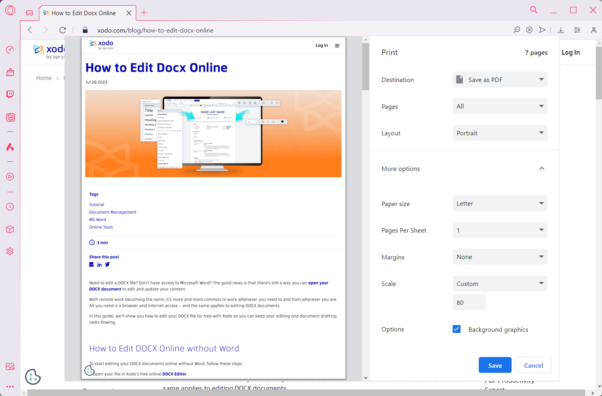 How to Save a Webpage as PDF (on Every Browser)