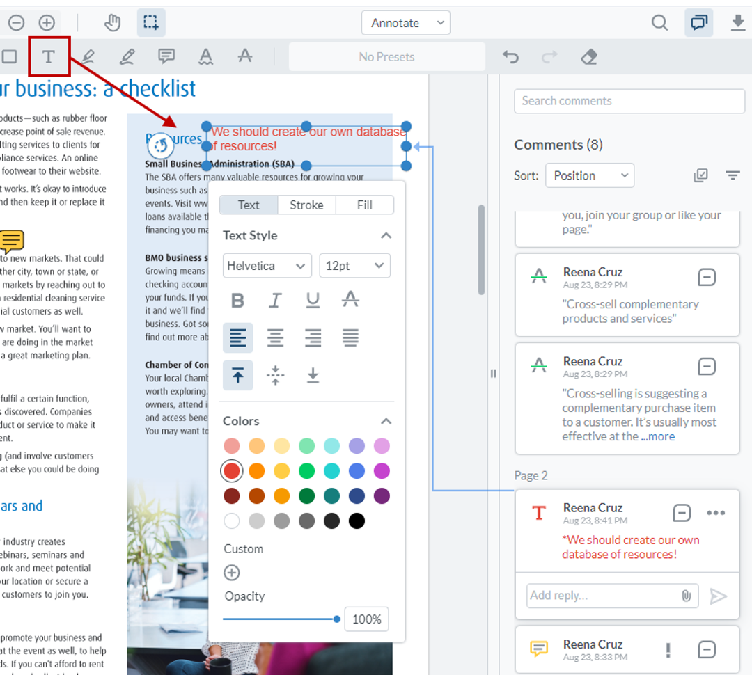 How to Annotate a PDF