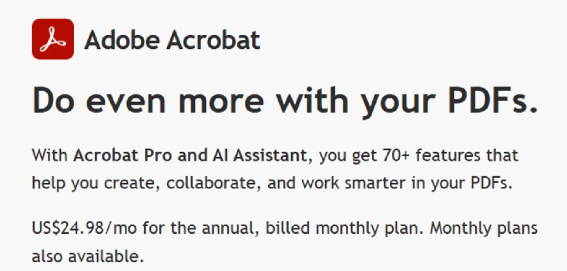 Adobe Acrobat Pricing: 2026 Plans, Costs, and Alternatives