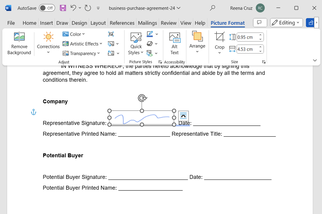 How to Sign a Word Document