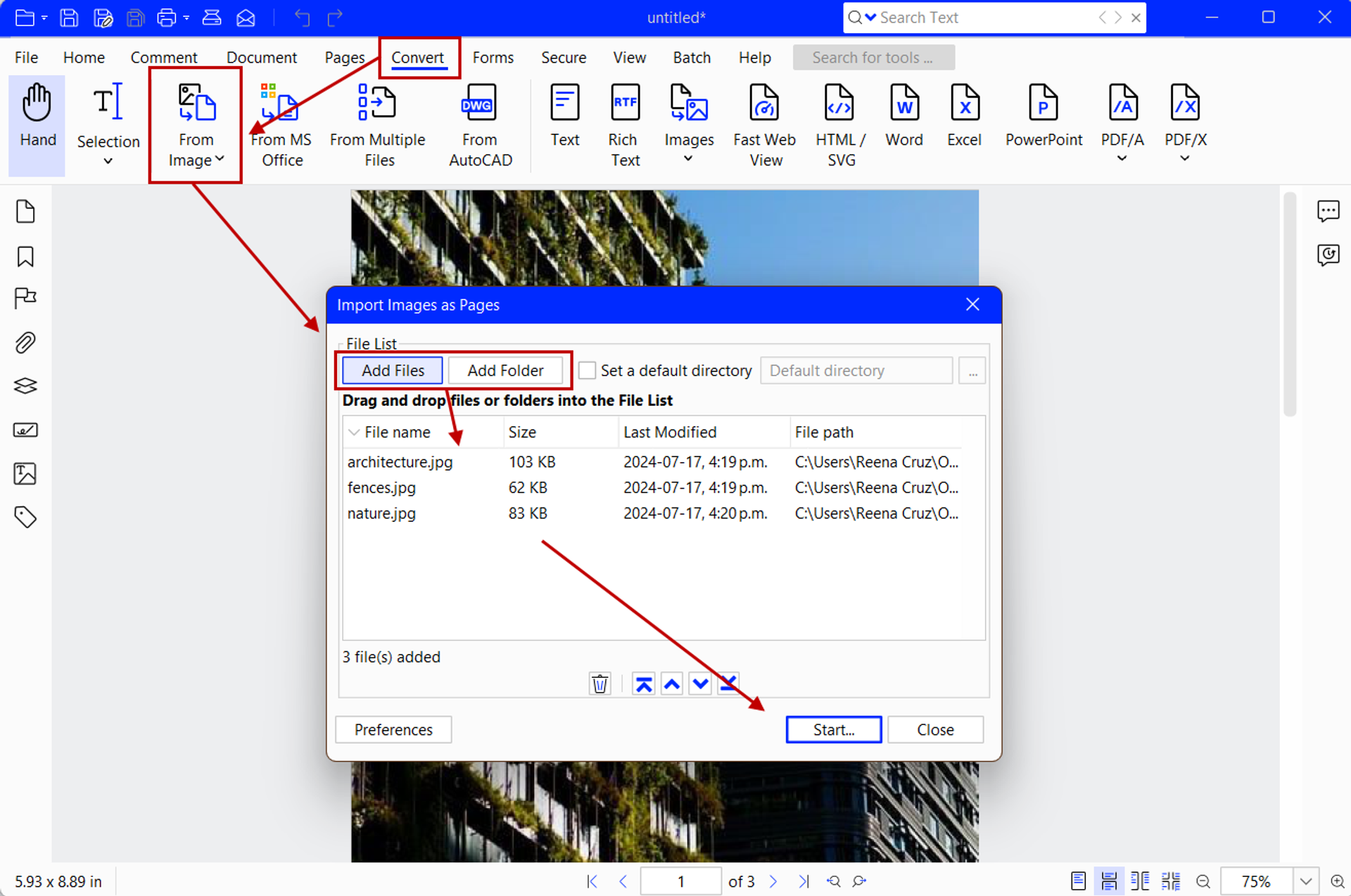 How to Merge JPG Images to PDF [Offline and Online]