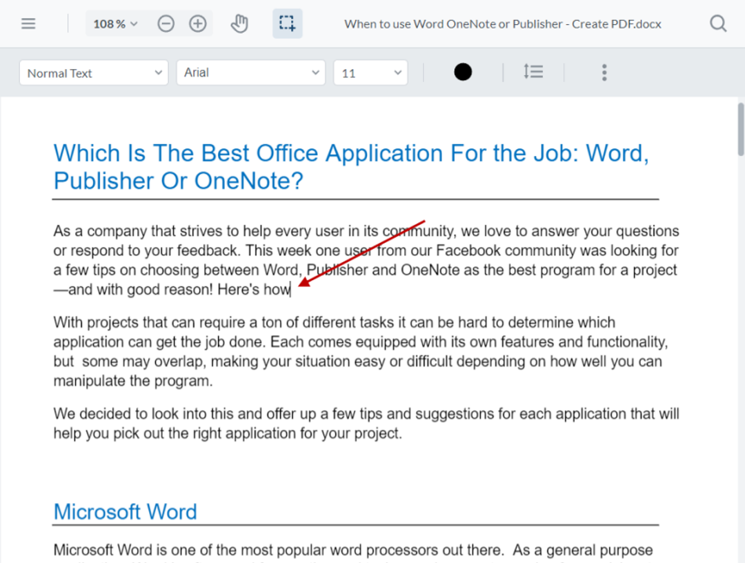 How to Edit Docx Online
