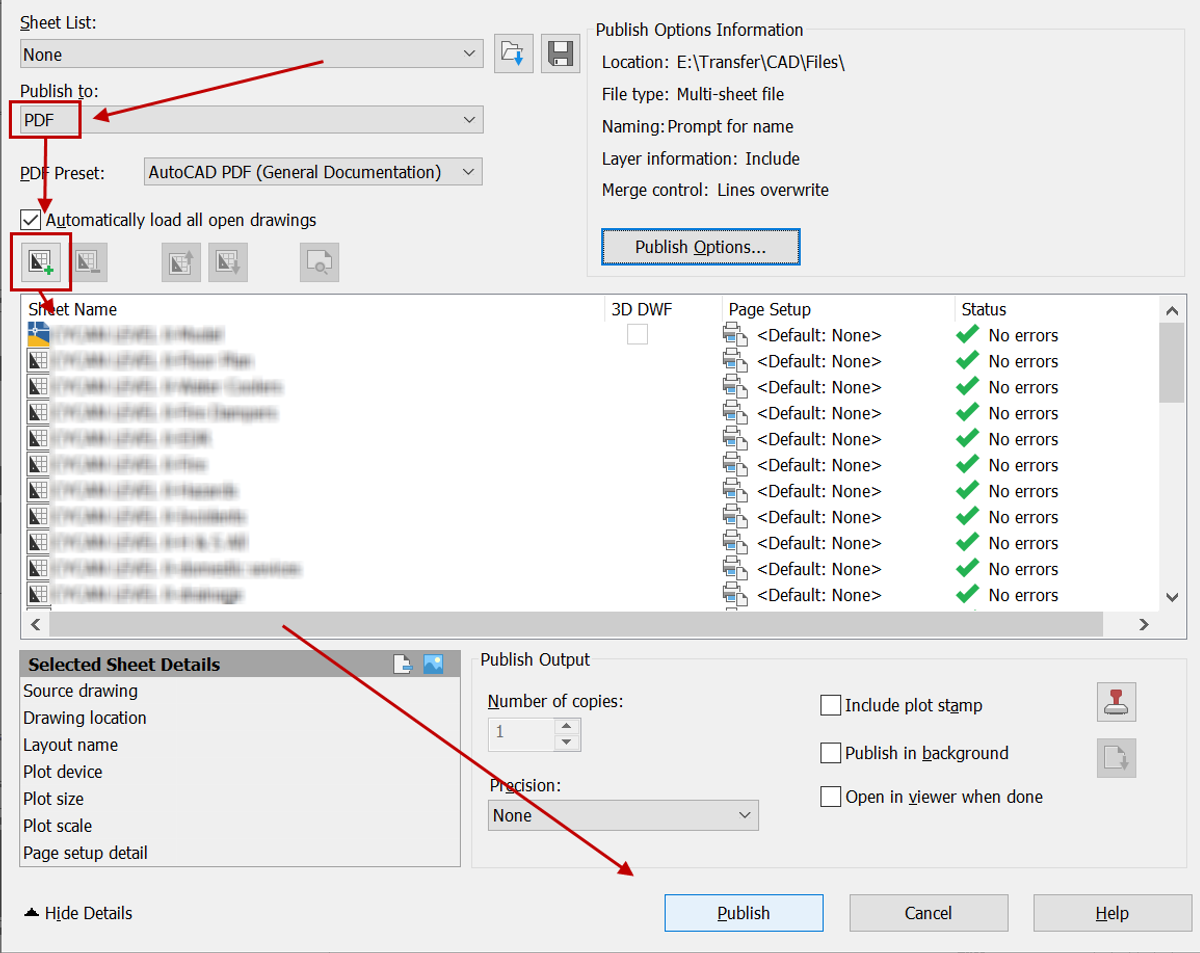 How to Convert DWG to PDF – Save AutoCAD as PDF Files