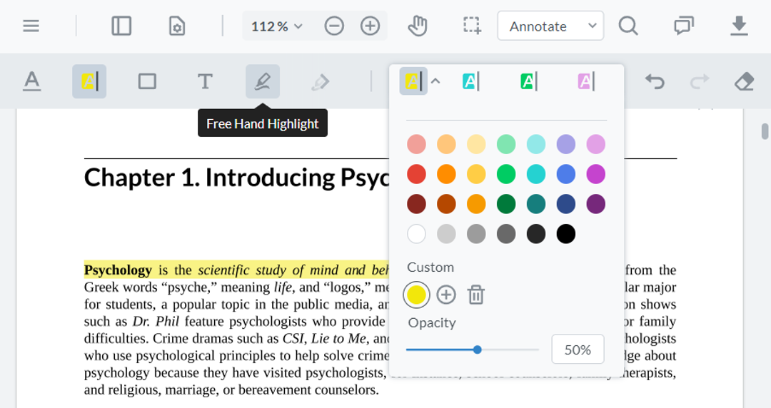 How to Take Notes on PDF