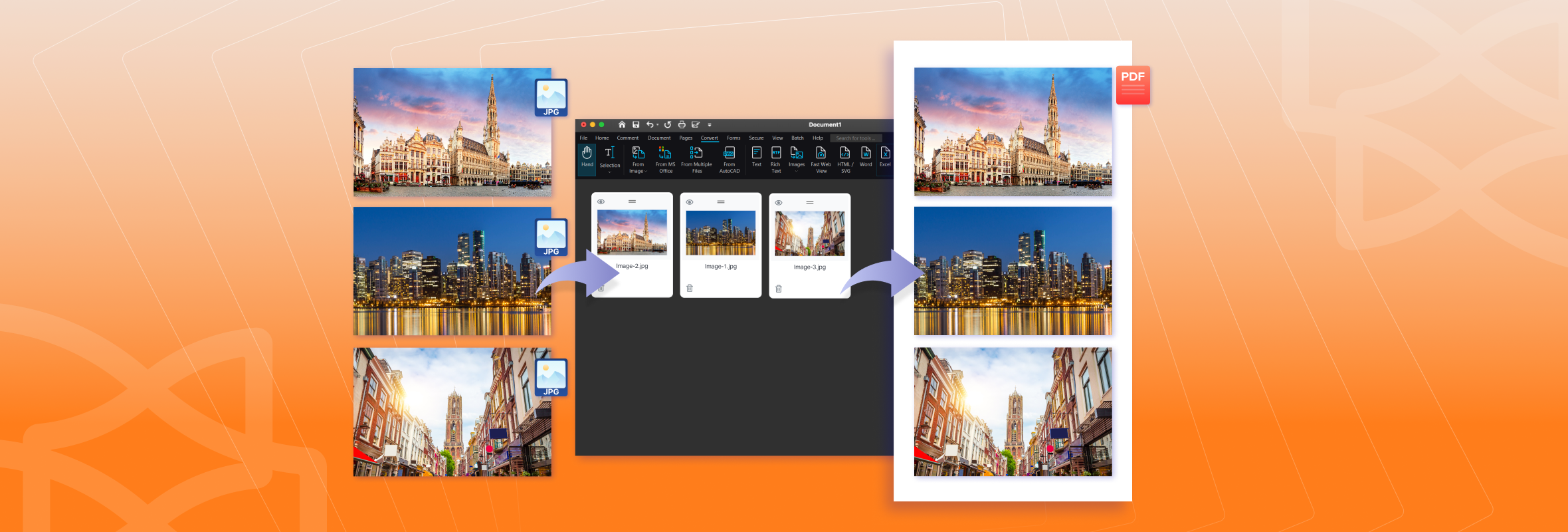 How to Merge JPG Images to PDF [Offline and Online]