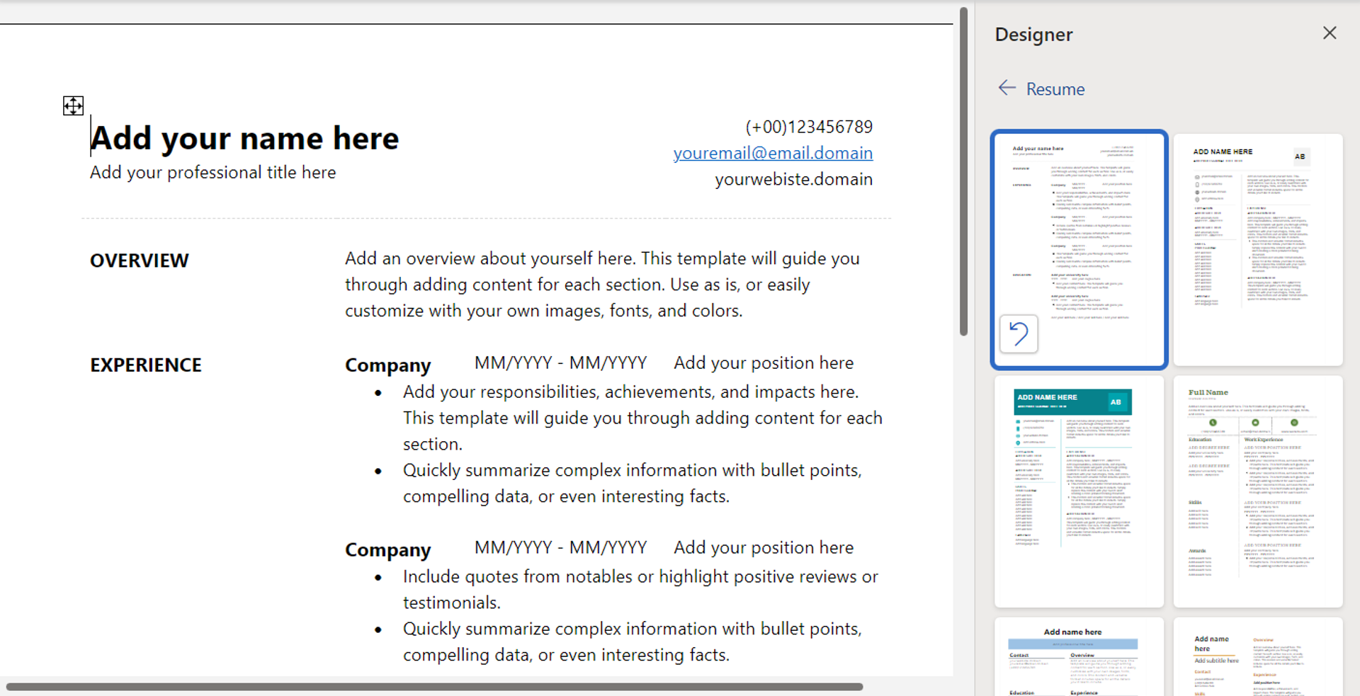 How to Create a Winning Resume in Microsoft Word