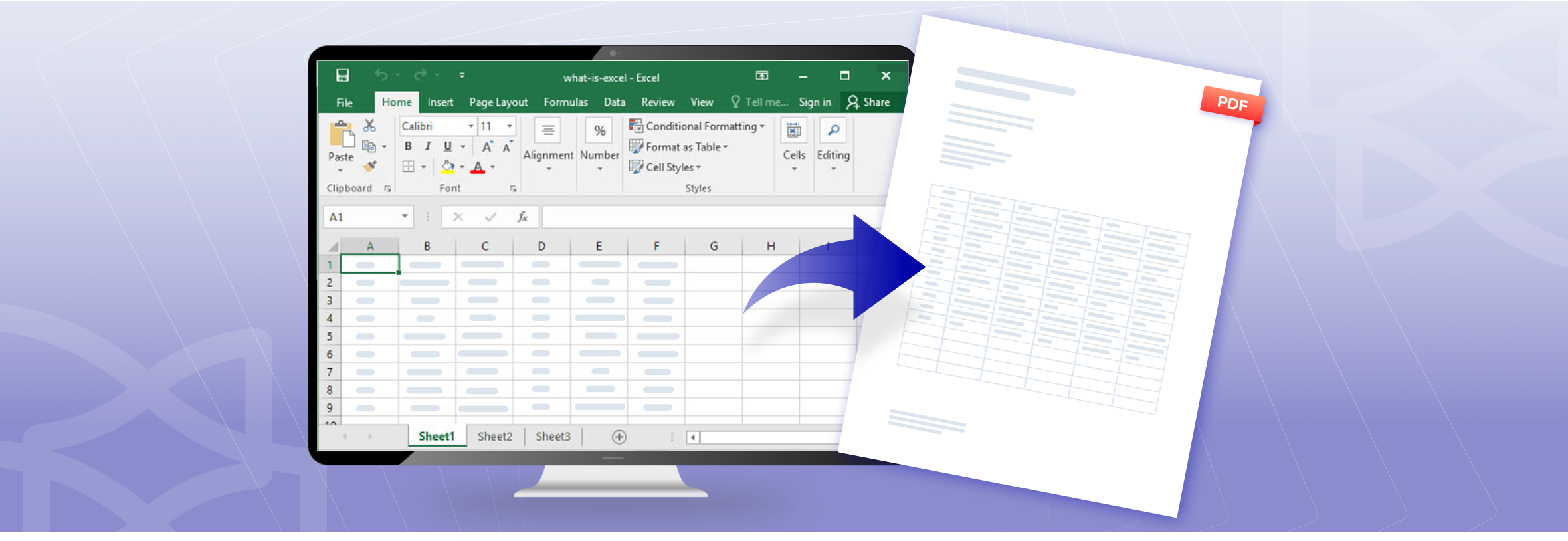 How to Convert Excel to PDF