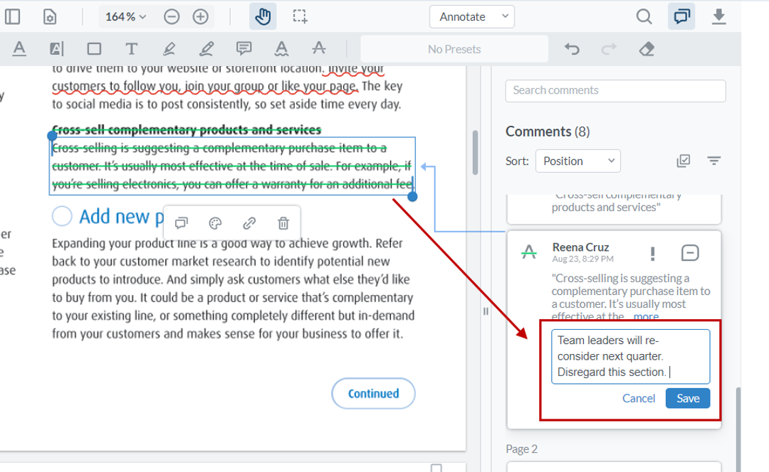 How to Annotate a PDF