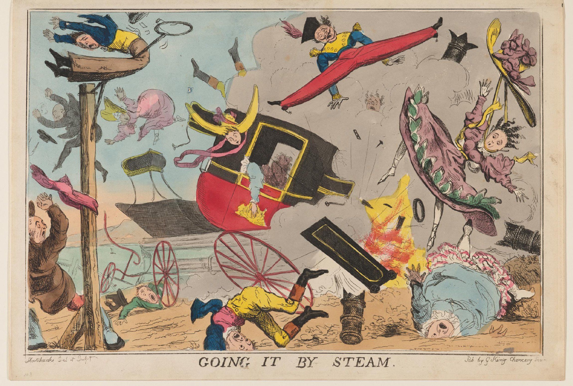 Biting Wit and Brazen Folly: British Satirical Prints, 1780s–1830s