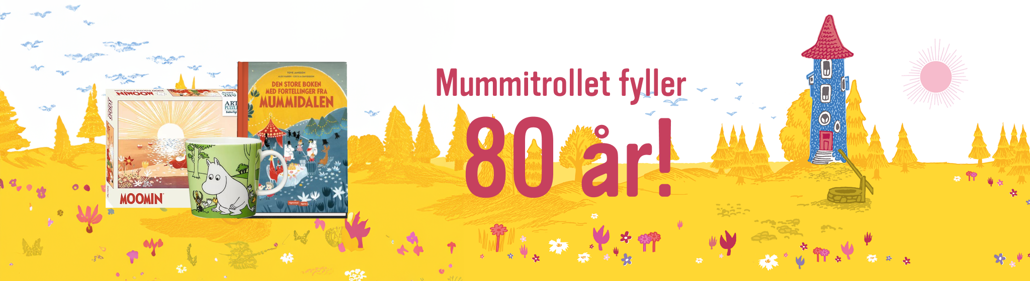 Mummi 80-årsjubileum | ARK Bokhandel
