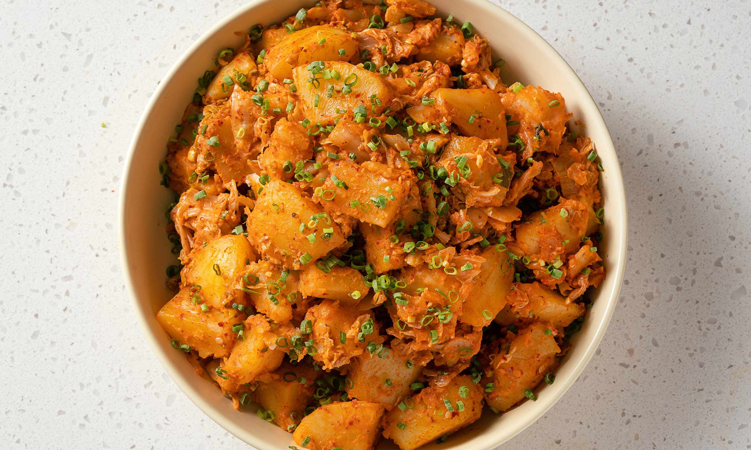 Kimchi Potato Salad Recipe | Pepper.ph