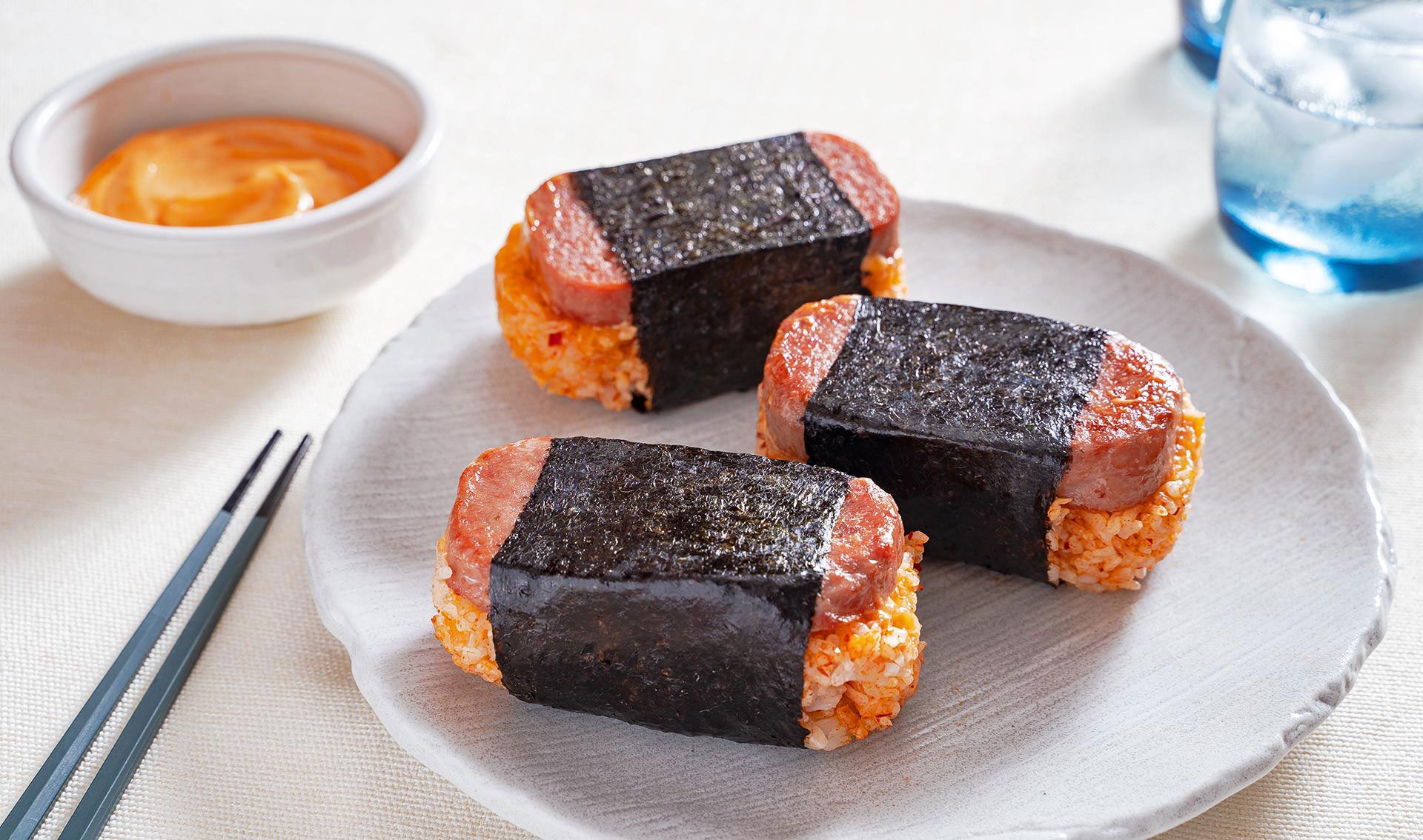 Spam Musubi with Spicy Mayo Recipe | Pepper.ph