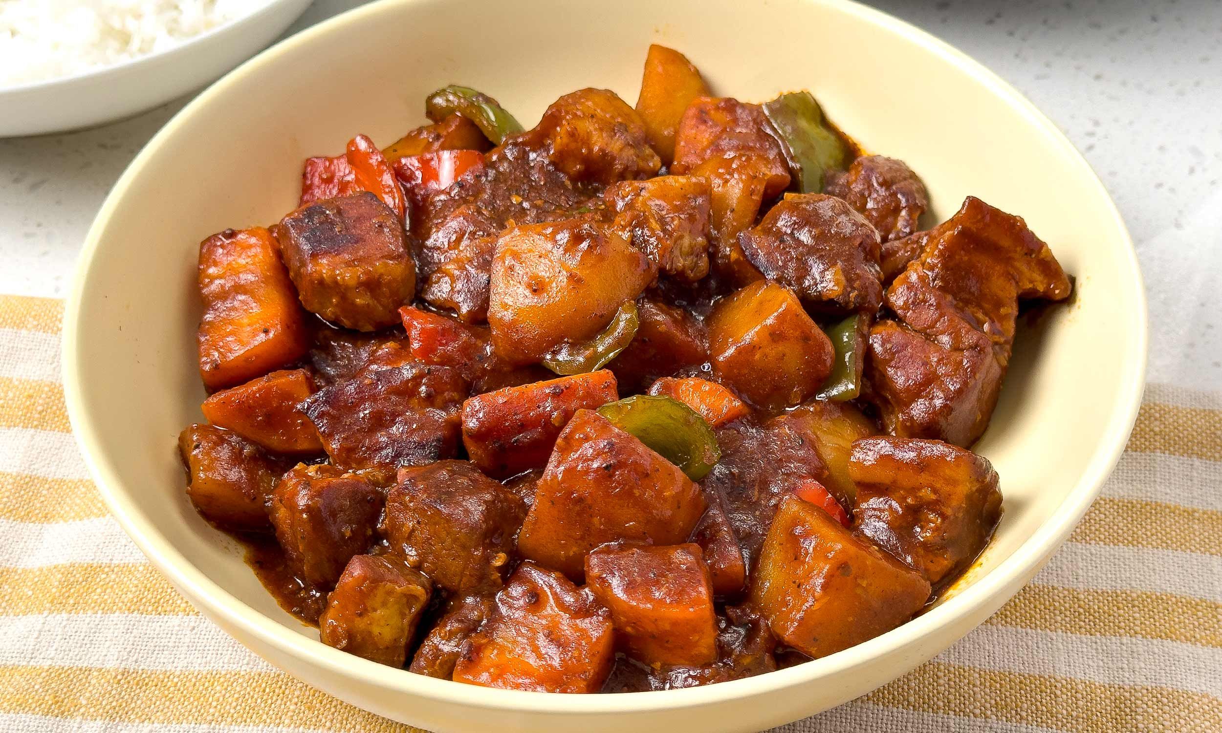 Thick-Cut Filipino Pork Menudo | Pepper.ph - Easy and Practical ...