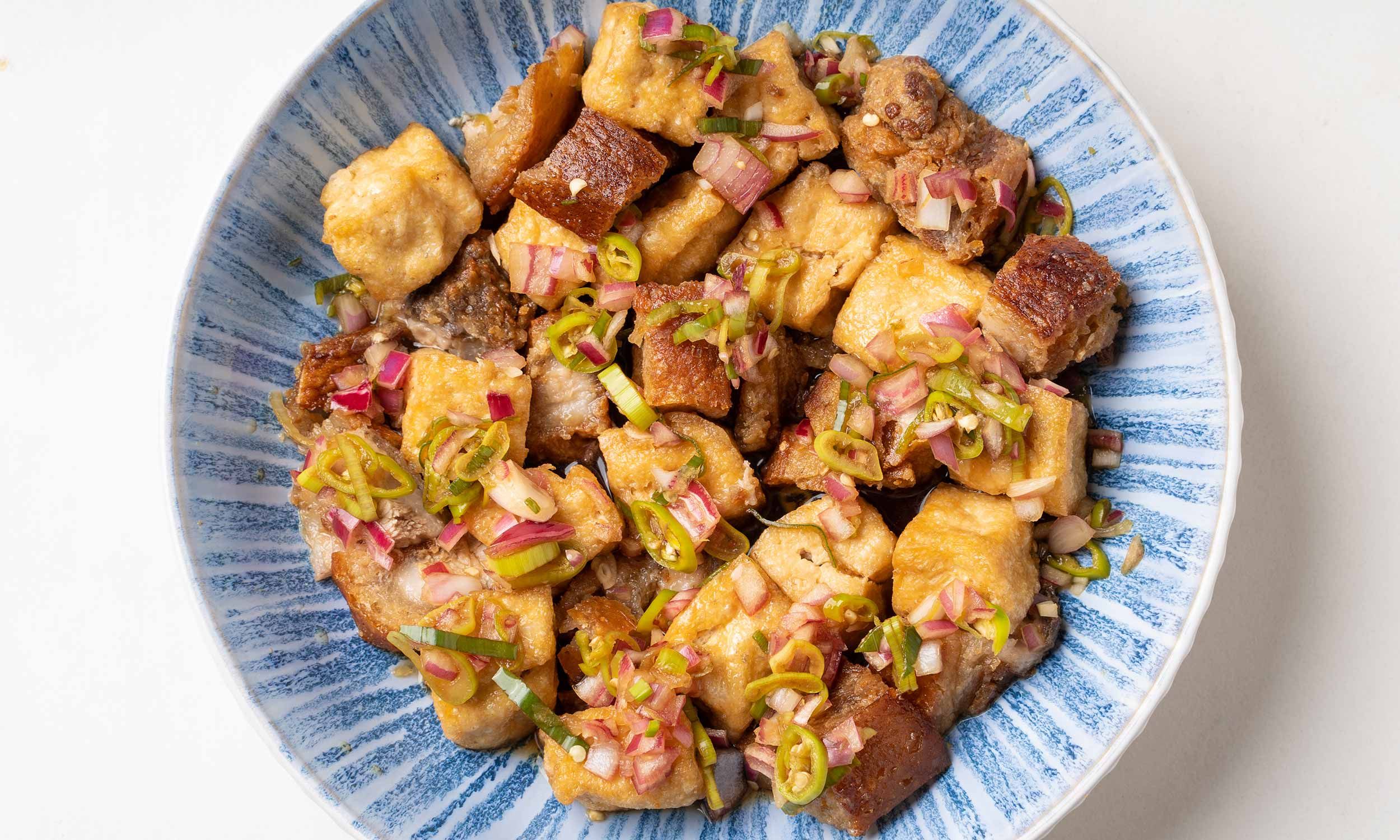 Crispy Tokwa’t Baboy (Filipino Tofu and Pork) Recipe | Pepper.ph