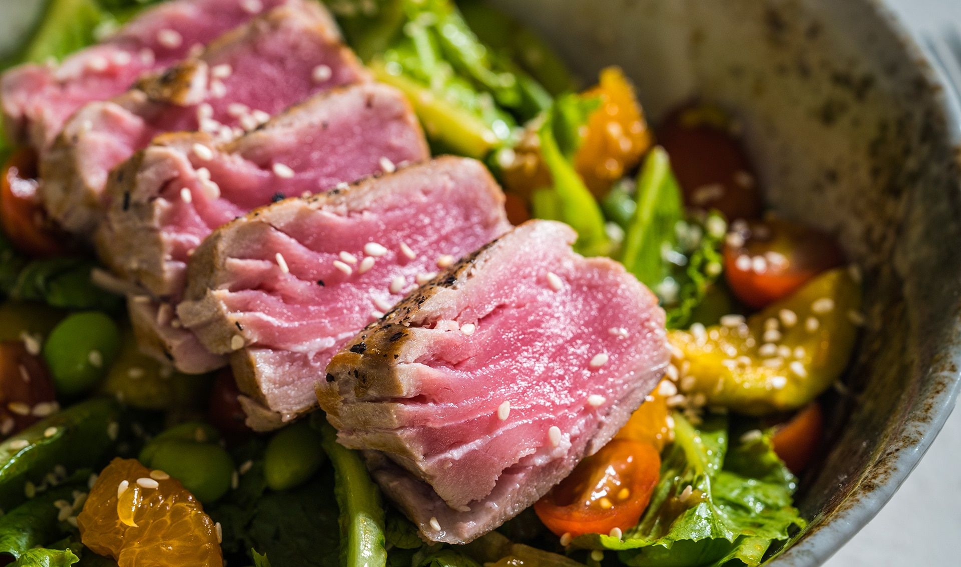 Saladstop-Inspired Seared Tuna Salad (Tuna San) Recipe | Pepper.ph