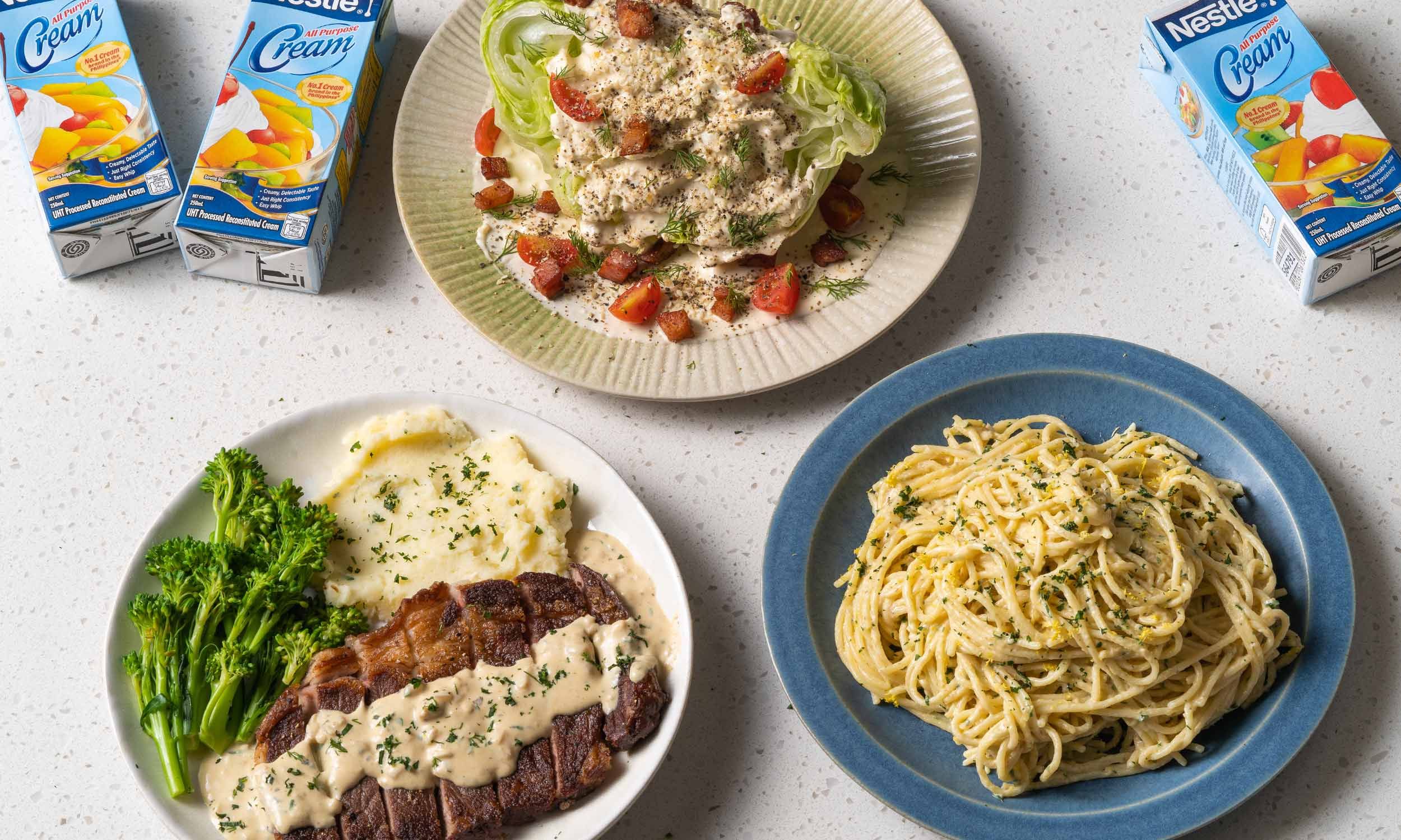 A Wedge Salad, Truffle Steak, and Parm Pasta for Father's Day Recipe ...