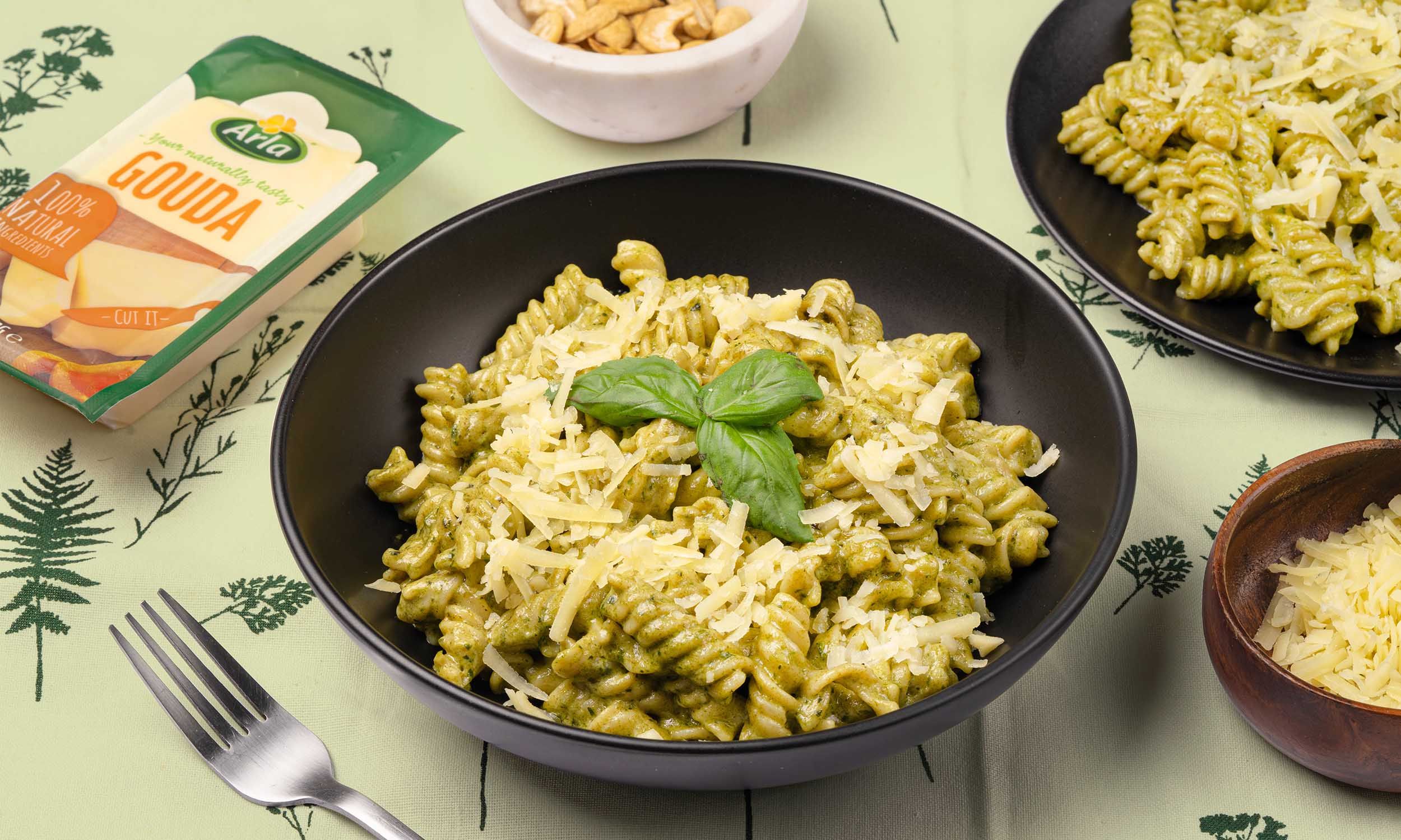 Three Cheese Cashew Pesto Recipe | Pepper.ph