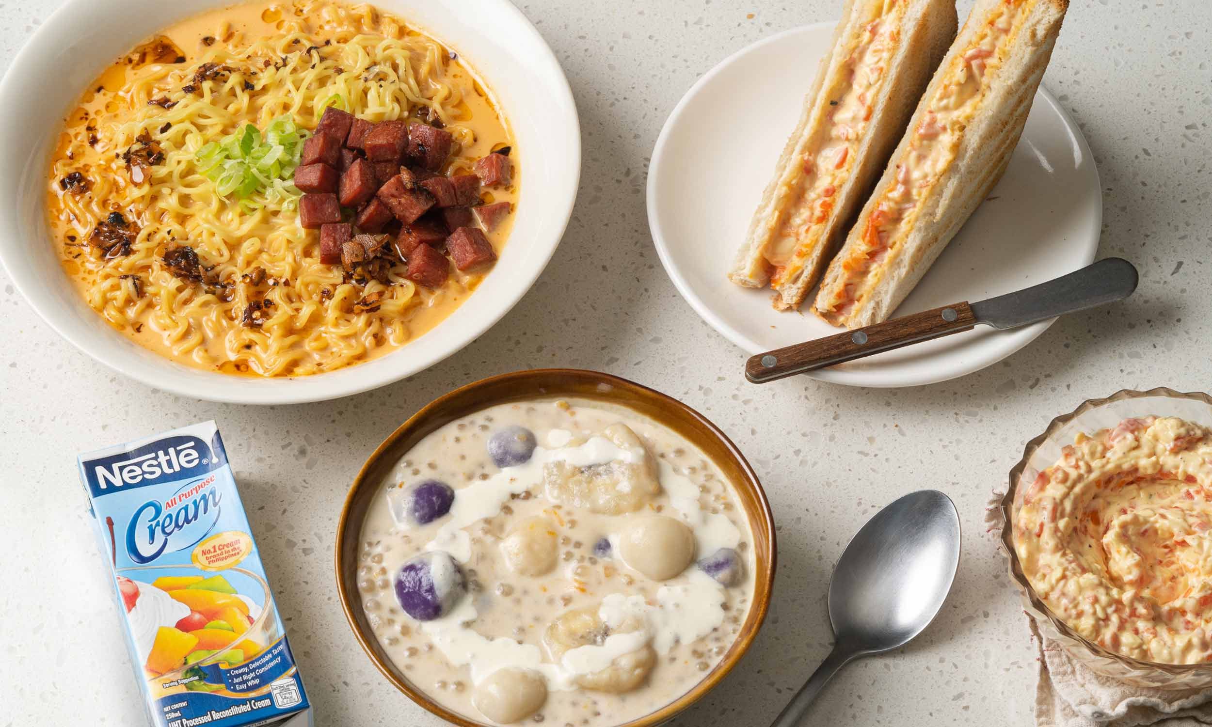 Whip Up 3 Creamy Snacks with One Pack of Nestlé All-Purpose Cream ...