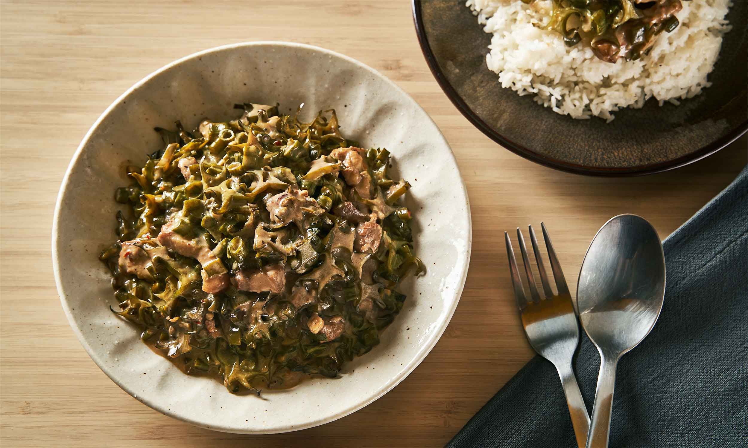 Sigarilyas & Sitaw Gising-Gising with Pork Belly Recipe | Pepper.ph