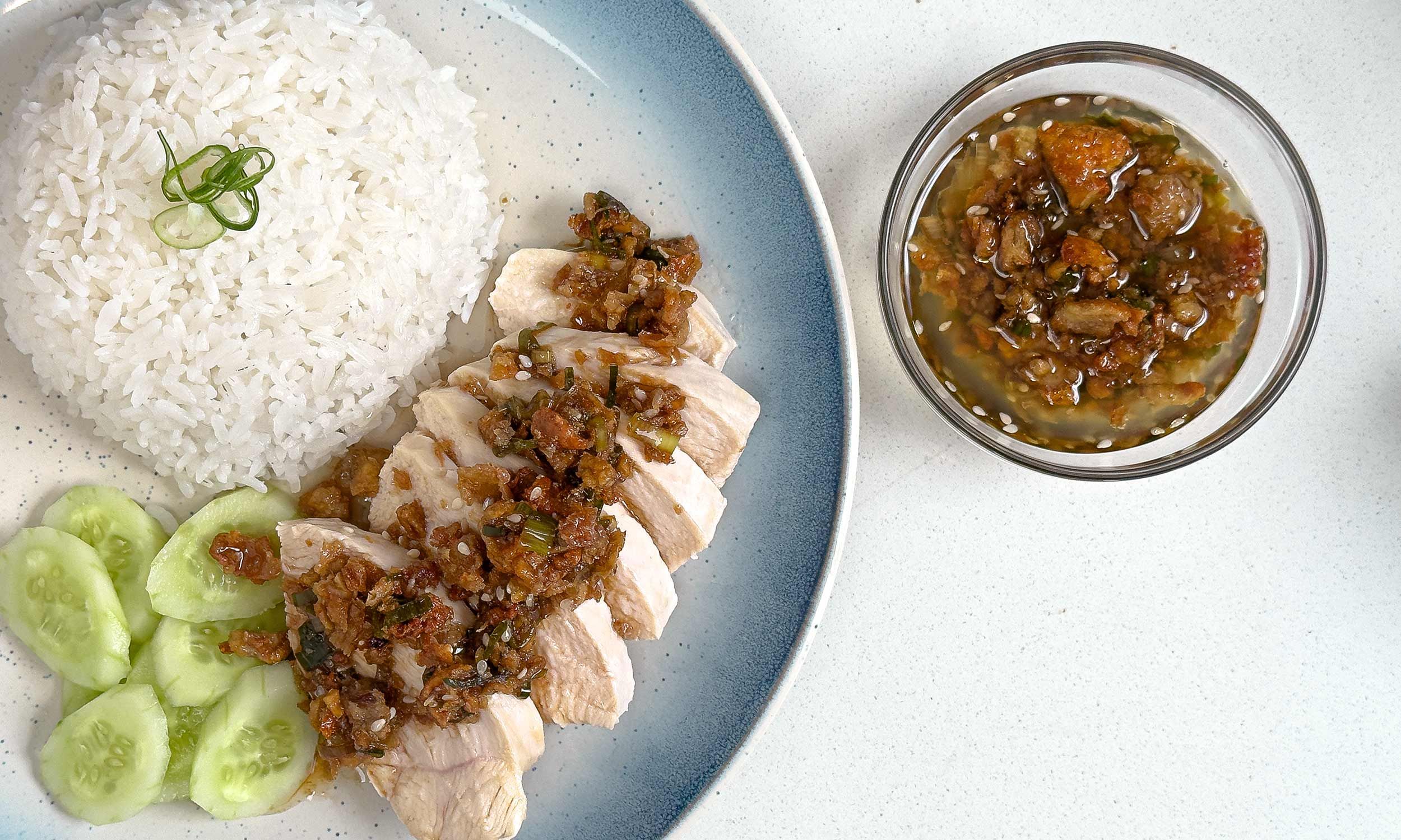 Chicken Skin Ginger Scallion Sauce Recipe | Pepper.ph