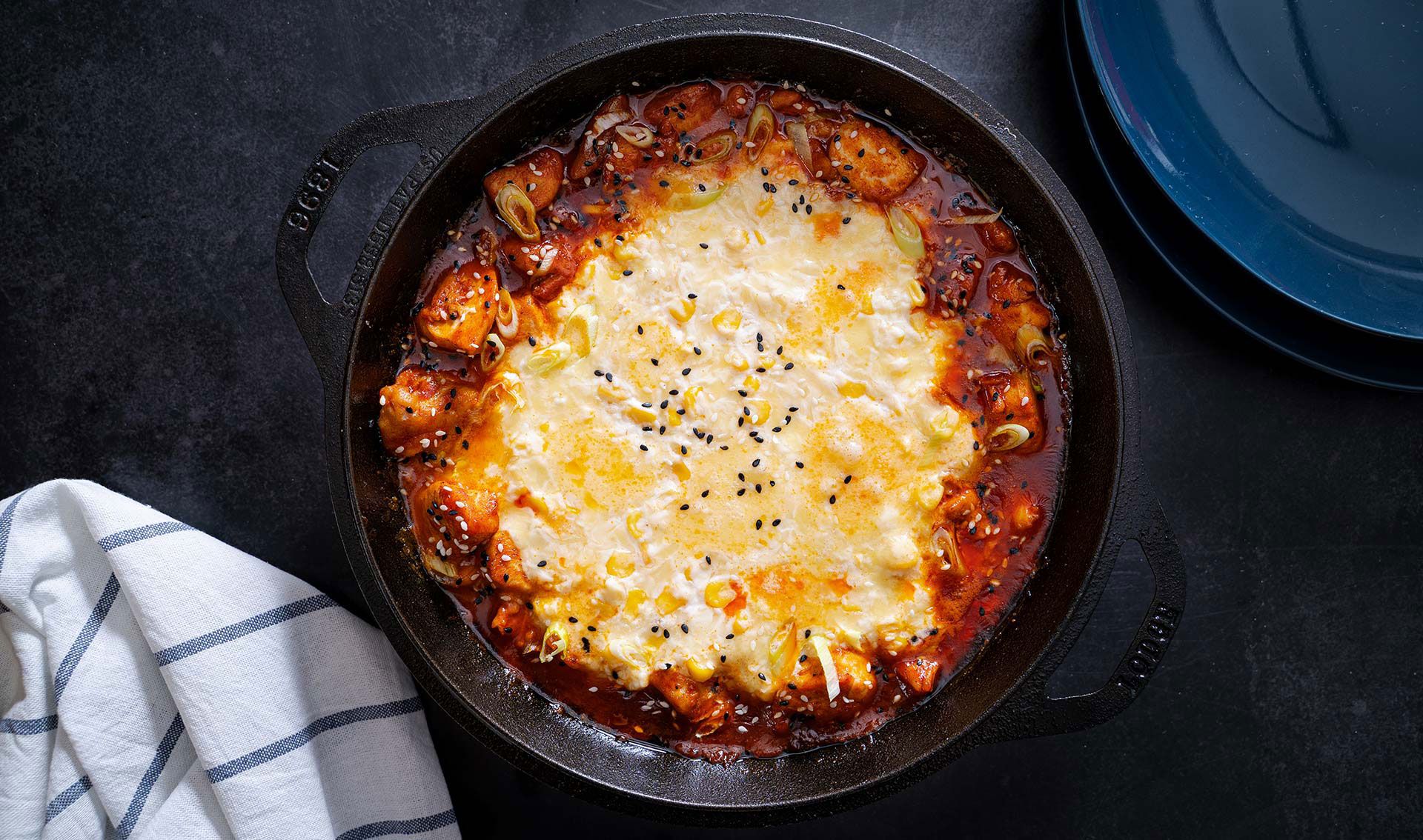 Korean Corn and Chicken with Cheese Recipe | Pepper.ph