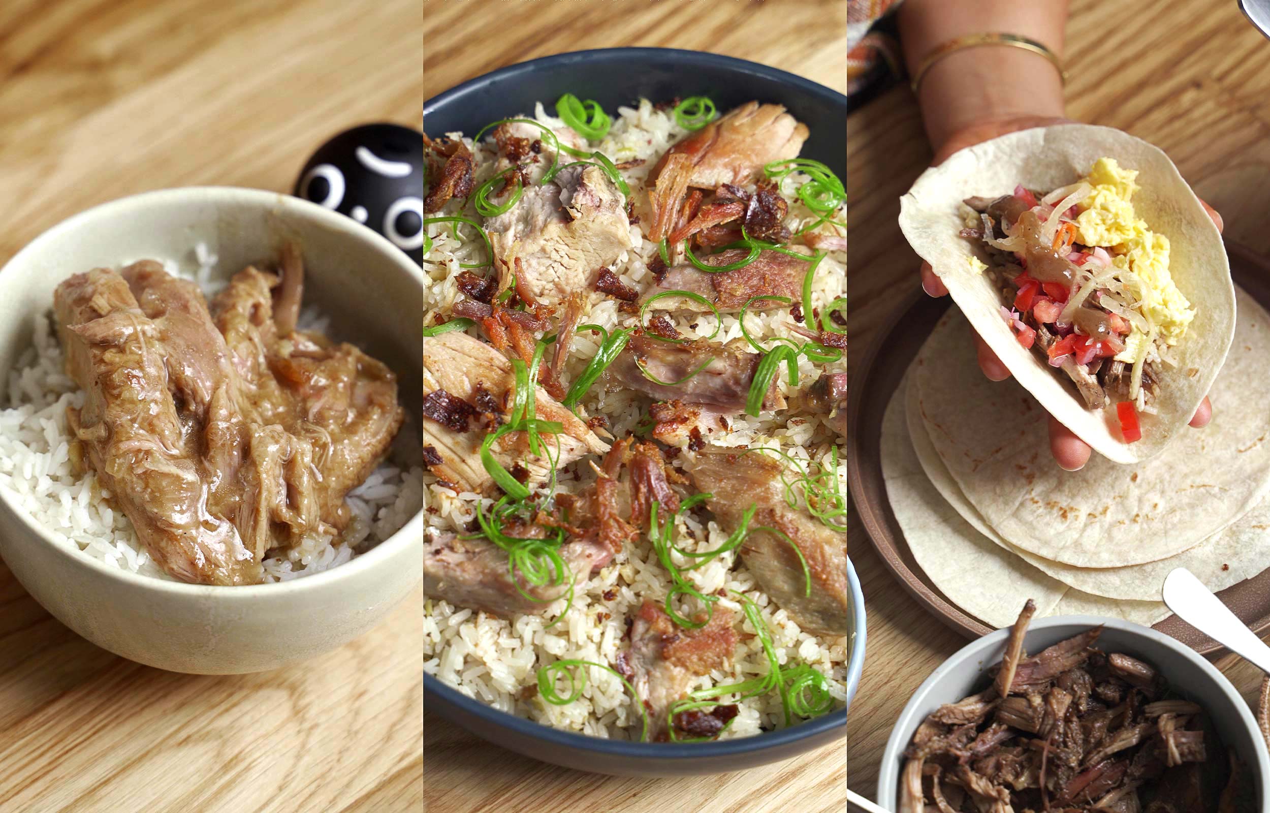 3 Recipes for Leftover Lechon: Paksiw, Rice, and Tacos Recipe | Pepper.ph