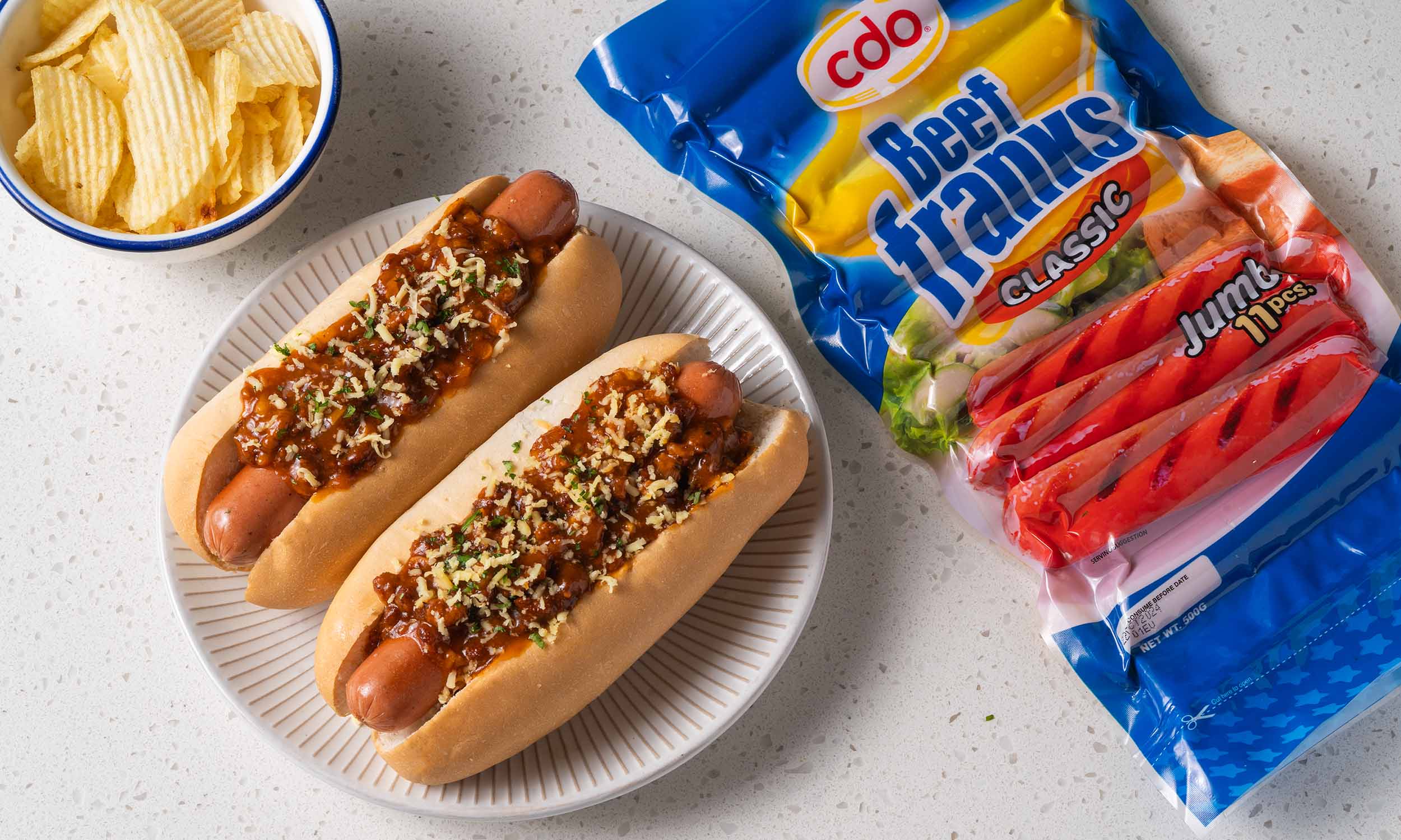 Filipino-Style Spaghetti Hot Dog Recipe | Pepper.ph