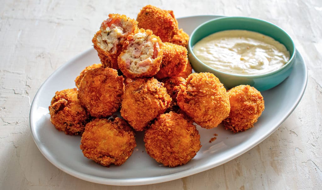 Chicken Cordon Bleu Meatballs Recipe | Pepper.ph