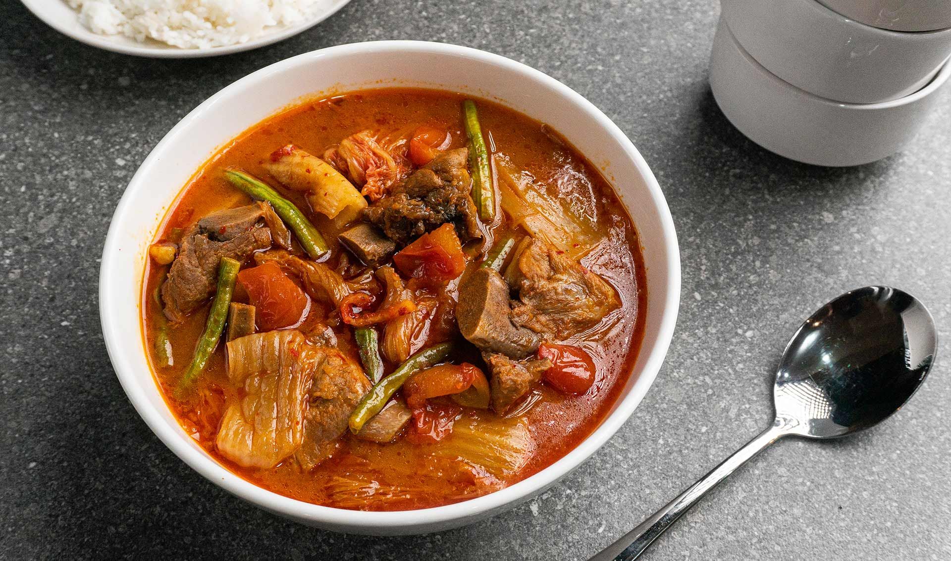 Spicy Kimchi Sinigang Recipe | Pepper.ph