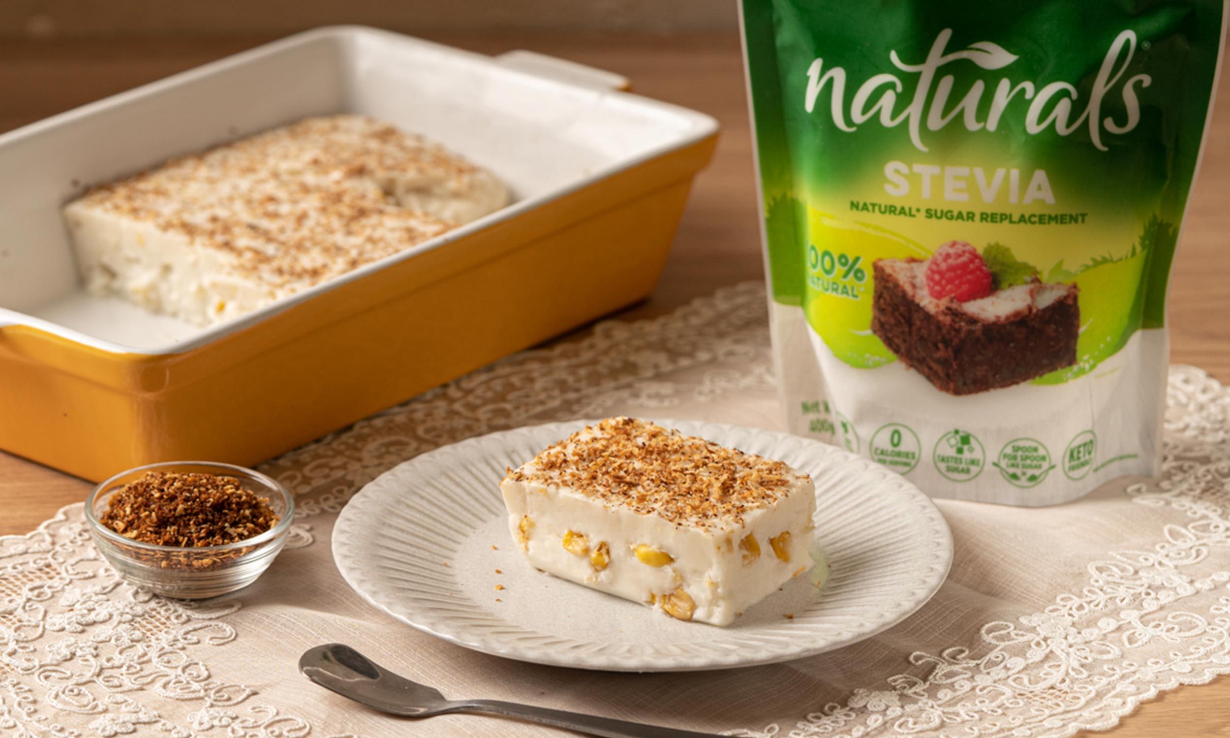 Sugar-Free Maja Blanca (Filipino Coconut Pudding) with Stevia | Pepper ...