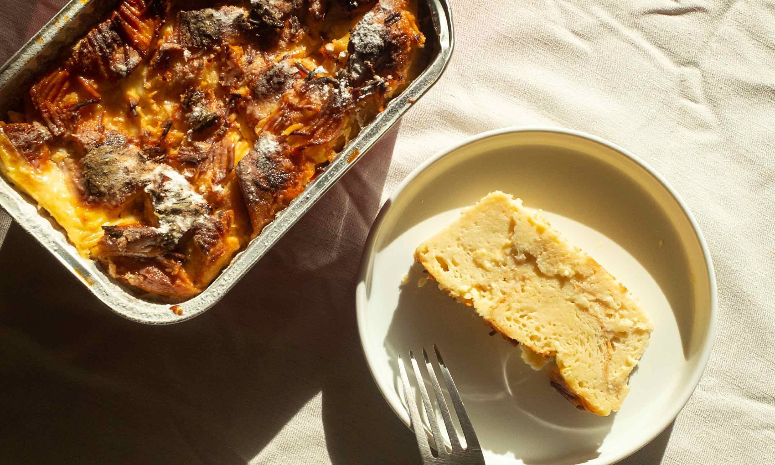 Ensaymada Bread Pudding | Pepper.ph - Easy and Practical Filipino Recipes