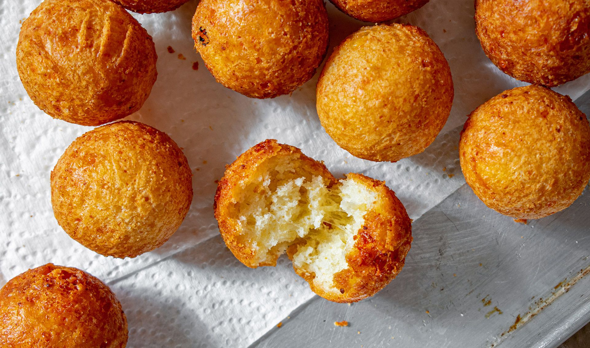 Parmesan-Cheddar Donut Balls Recipe | Pepper.ph
