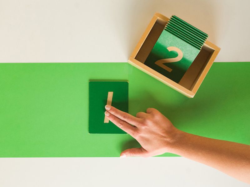 Montessori Material Spotlight: Sandpaper Numerals
