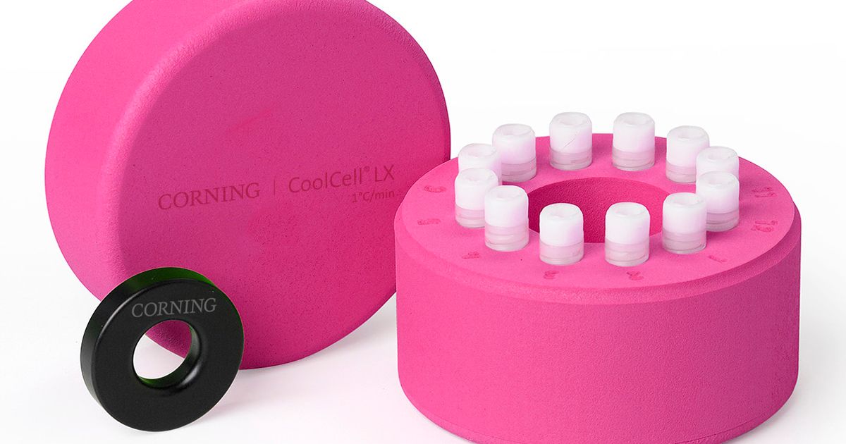 Corning® CoolCell® LX, Cell Freezing Container, for 12 x 1 mL or 2 mL ...