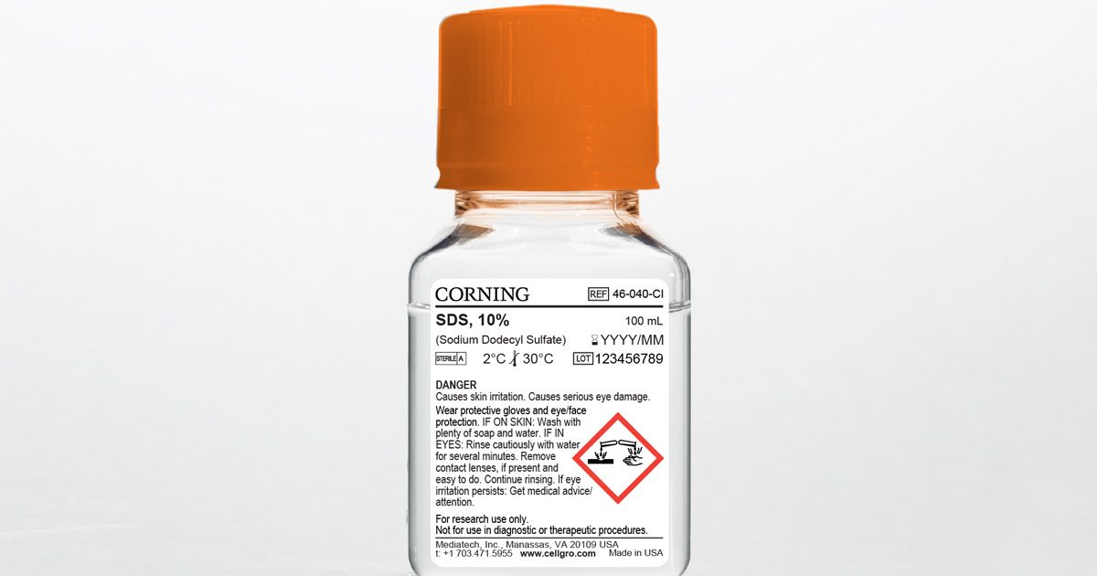 Corning® 100 mL SDS (Sodium Dodecyl Sulfate)