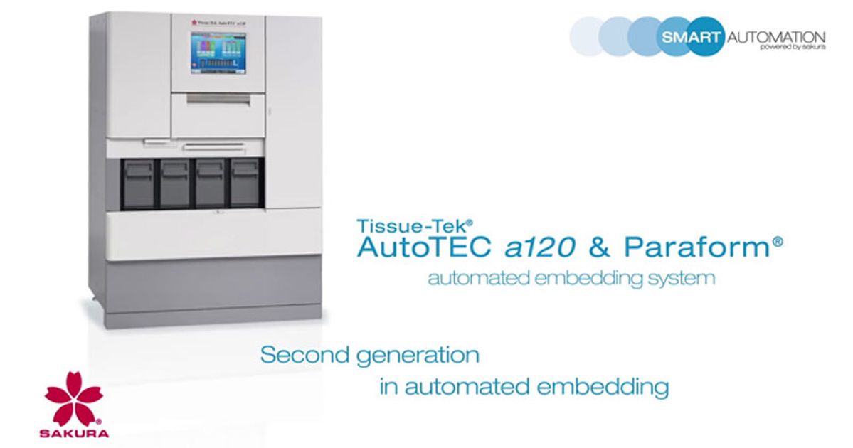 AutoTEC a120 Automated Embedder from Sakura Finetek