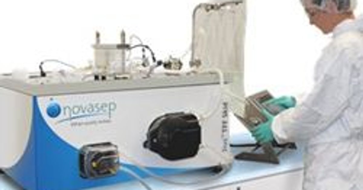 Novasep Launches the Sius Single-Use TFF Skid