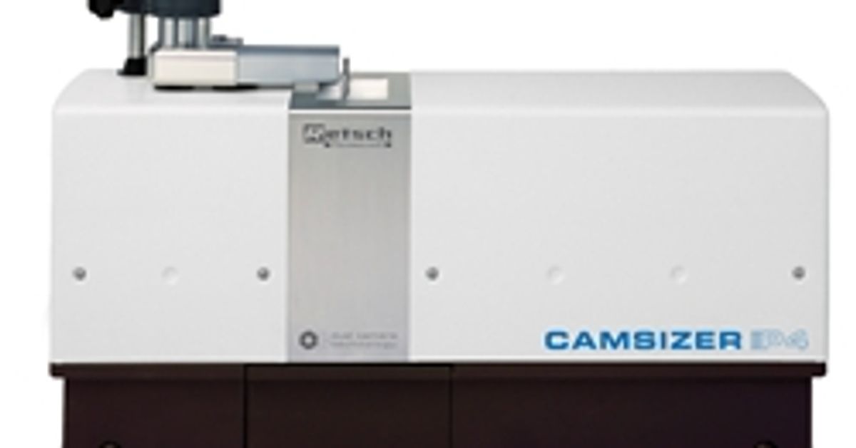 Particle Size and Shape Analyzer CAMSIZER® P4 – the New Generation