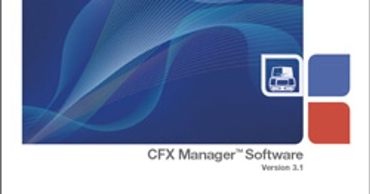 Bio-Rad Launches CFX Manager™ Software for Real-Time PCR