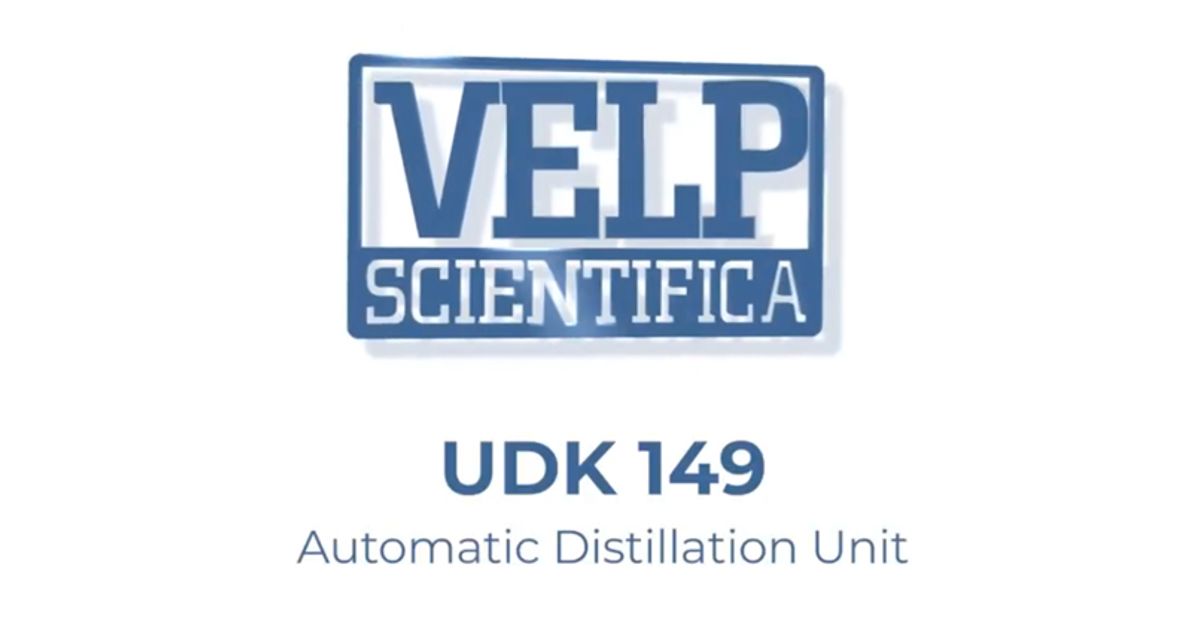 VELP UDK 149 Automatic Kjeldahl Distiller with external potentiometric ...